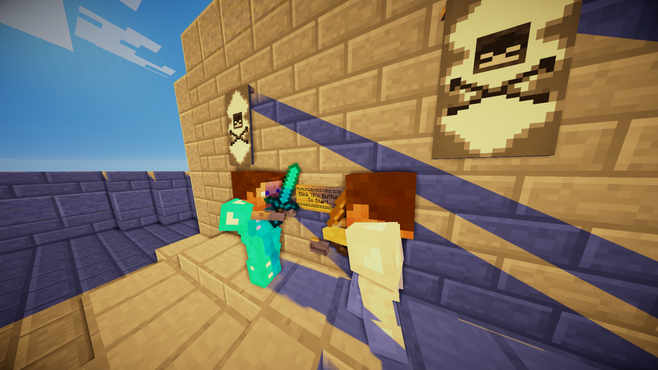 THE PVP BATTLE Minecraft Map