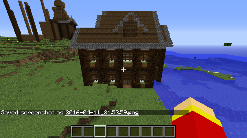 Minecraft Hardened Clay House