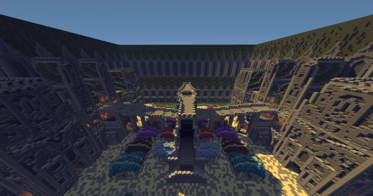 Rocket Dodger Custom Map for SwiftMine Network Minecraft Map