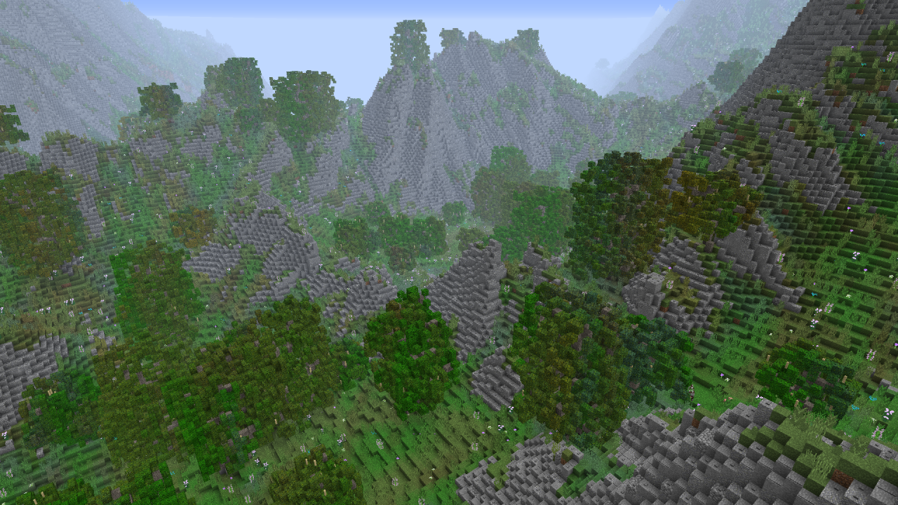 Ivy Forest: A Forest of Color Minecraft Map