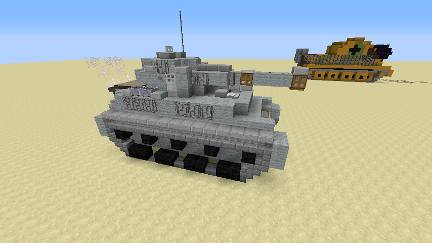 Panzer IV F2 Minecraft Map