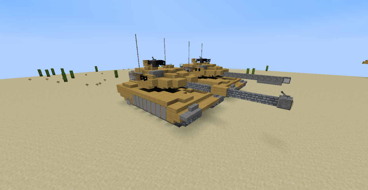 Crysis - M5A2 Atlas MBT & Gauss Tank Minecraft Map