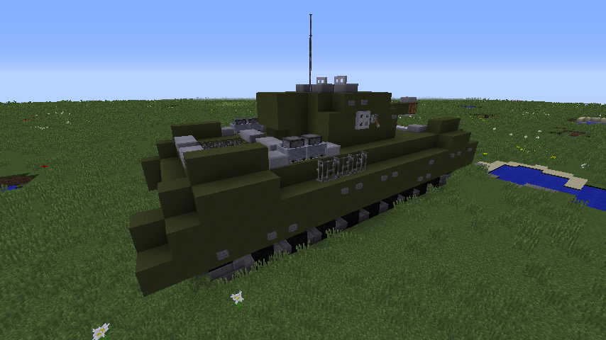 Churchill Tank Minecraft Map
