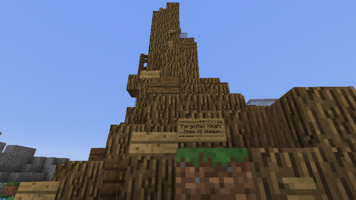 Forgotten Kings Tree Of Wisdom Minecraft Map