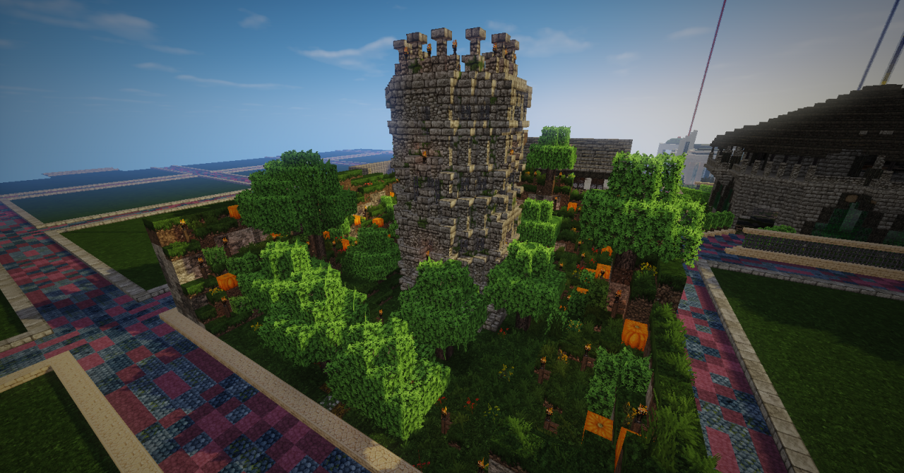 The Lost Tower - A Quick 35x35 Plot Build Minecraft Map