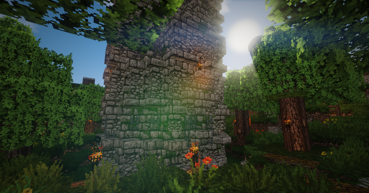 The Lost Tower - A Quick 35x35 Plot Build Minecraft Map