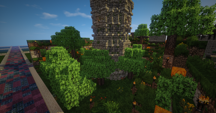 The Lost Tower - A Quick 35x35 Plot Build Minecraft Map