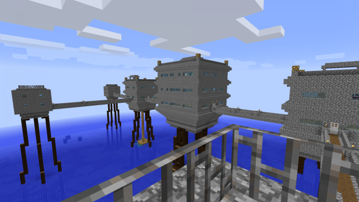 Island Castle Minecraft Map