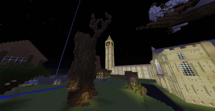 Giant tree house Minecraft Map