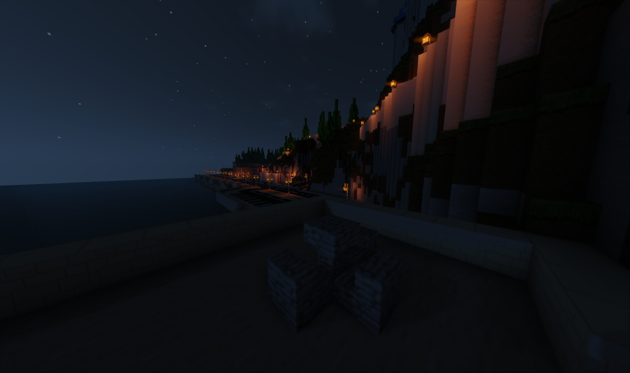 Edgetown - Part of the Asmoth Island Project Minecraft Map