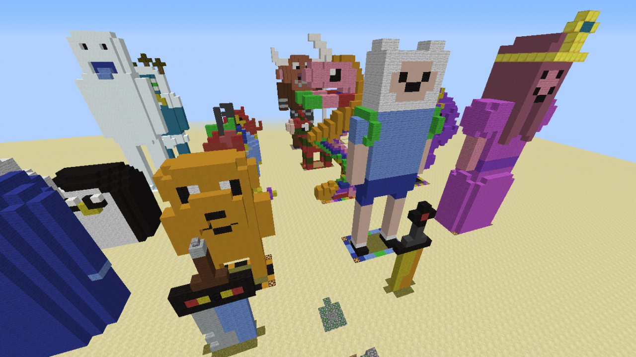 [1.10] - Some random Statues Minecraft Map