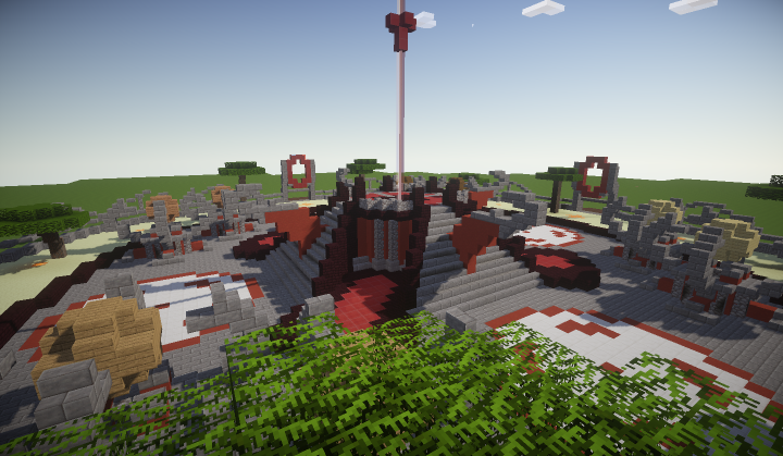 Spawn to server Minecraft Map