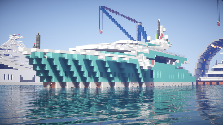Equilibrium yacht Minecraft Map