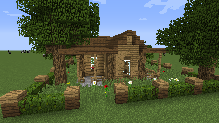 Small Wood House Minecraft Map