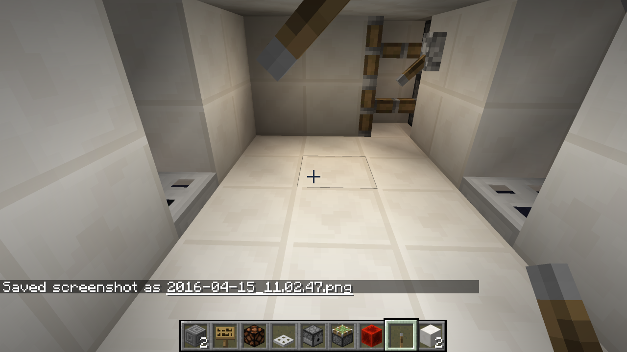 futuristic shuttle/spaceship Minecraft Map