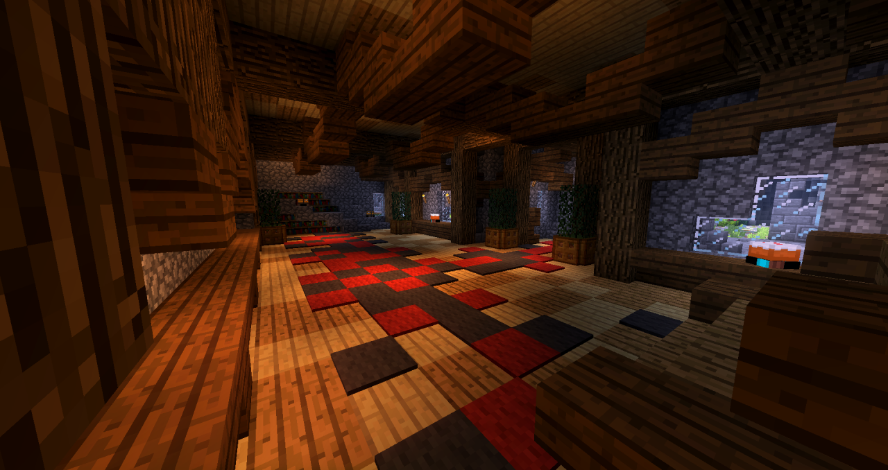 Lobby 3 Portal | Medieval, Mountain, Tree, cave. (+ DOWNLOAD) Minecraft Map