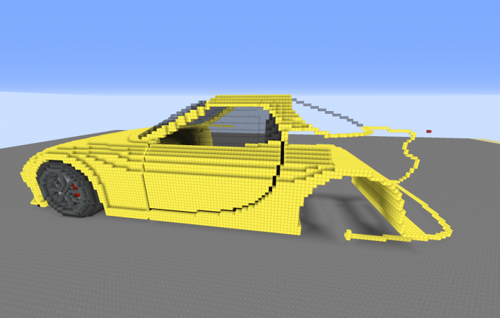 Mazda RX-7 FD3S Minecraft Map