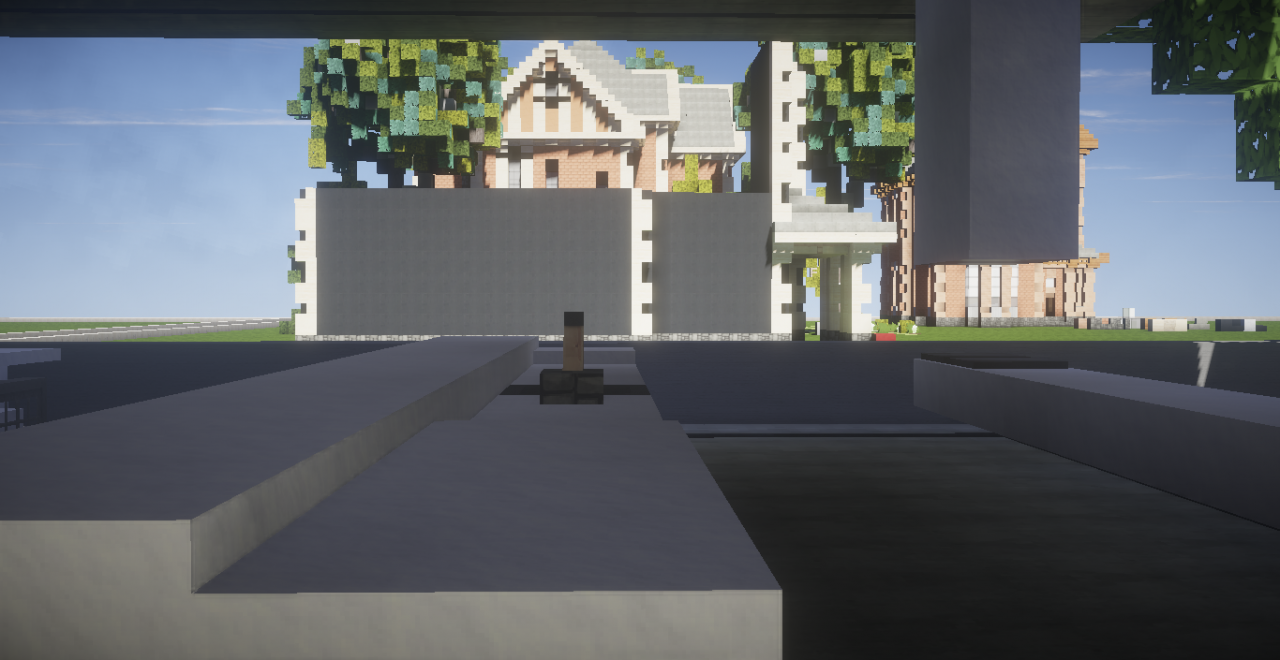 Mid Century Modern House Minecraft Map