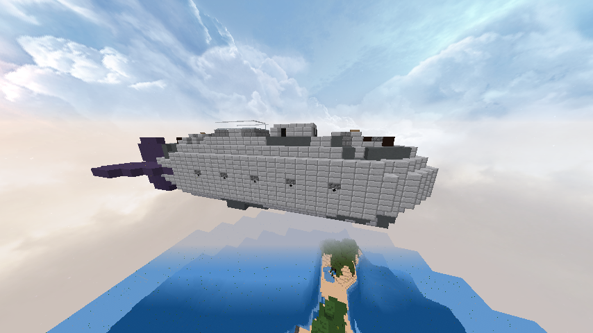 [Movecraft] Republic Attack Cruiser Minecraft Map