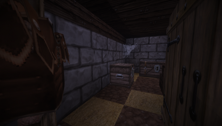 Download a group of medieval half-timbered houses "Gronkh-Hof" Minecraft Map