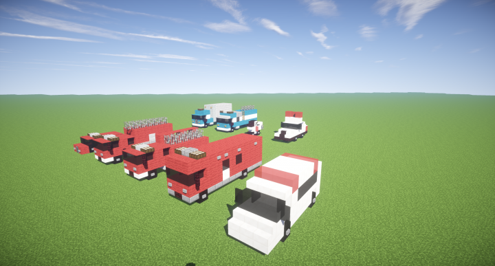 Tokyo, Japan Emergency Vehicle Pack Minecraft Map