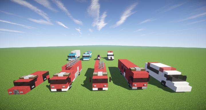 Tokyo, Japan Emergency Vehicle Pack Minecraft Map