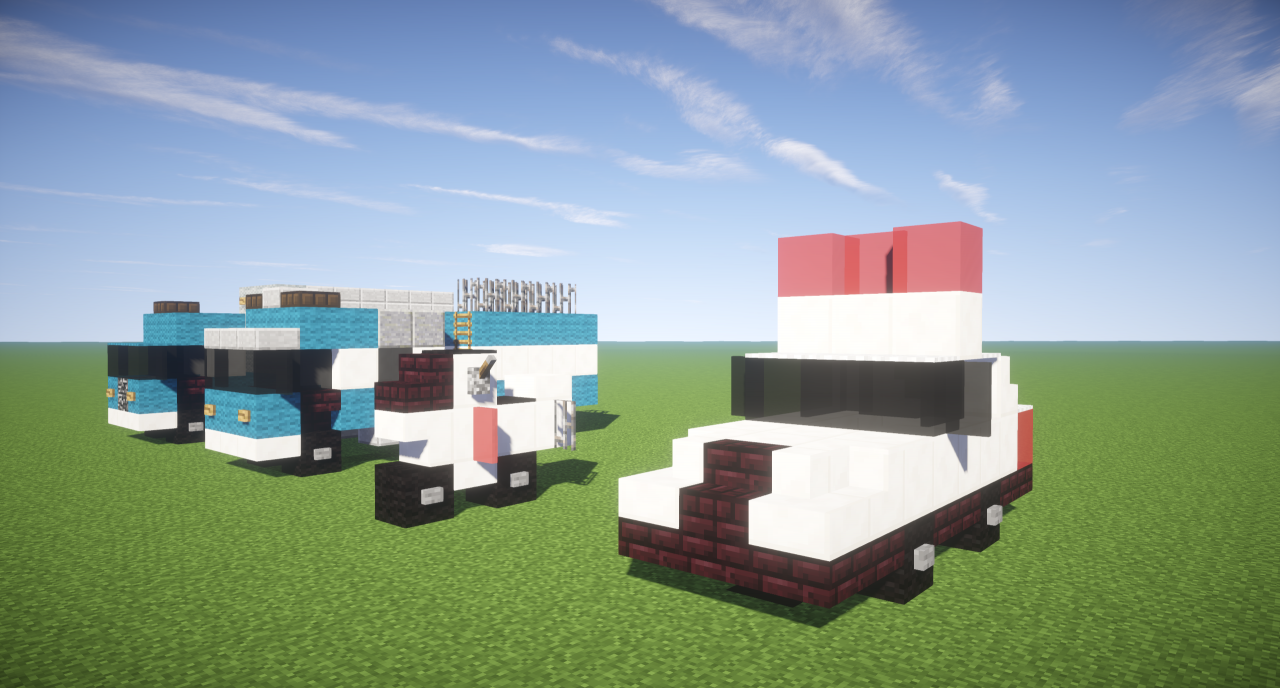 Tokyo, Japan Emergency Vehicle Pack Minecraft Map