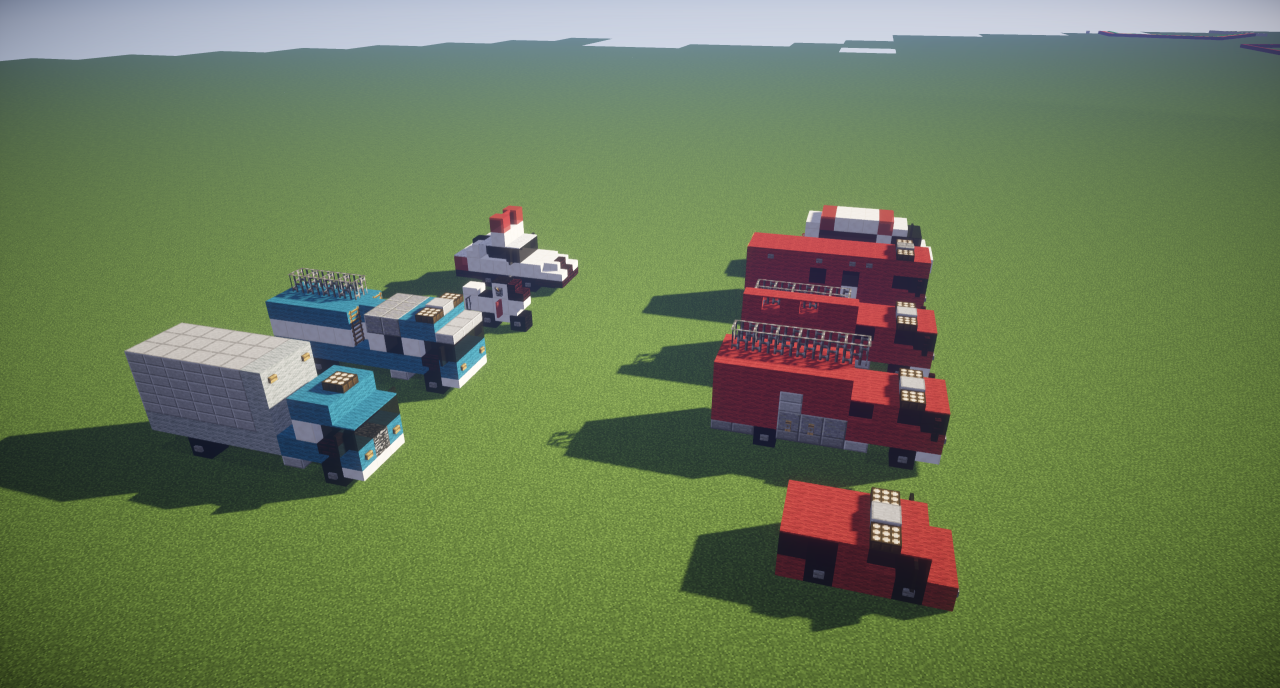 Tokyo, Japan Emergency Vehicle Pack Minecraft Map
