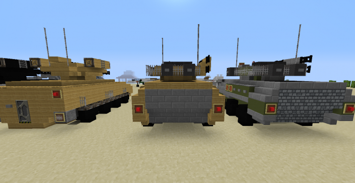 Crysis - Amphibious APC Minecraft Map