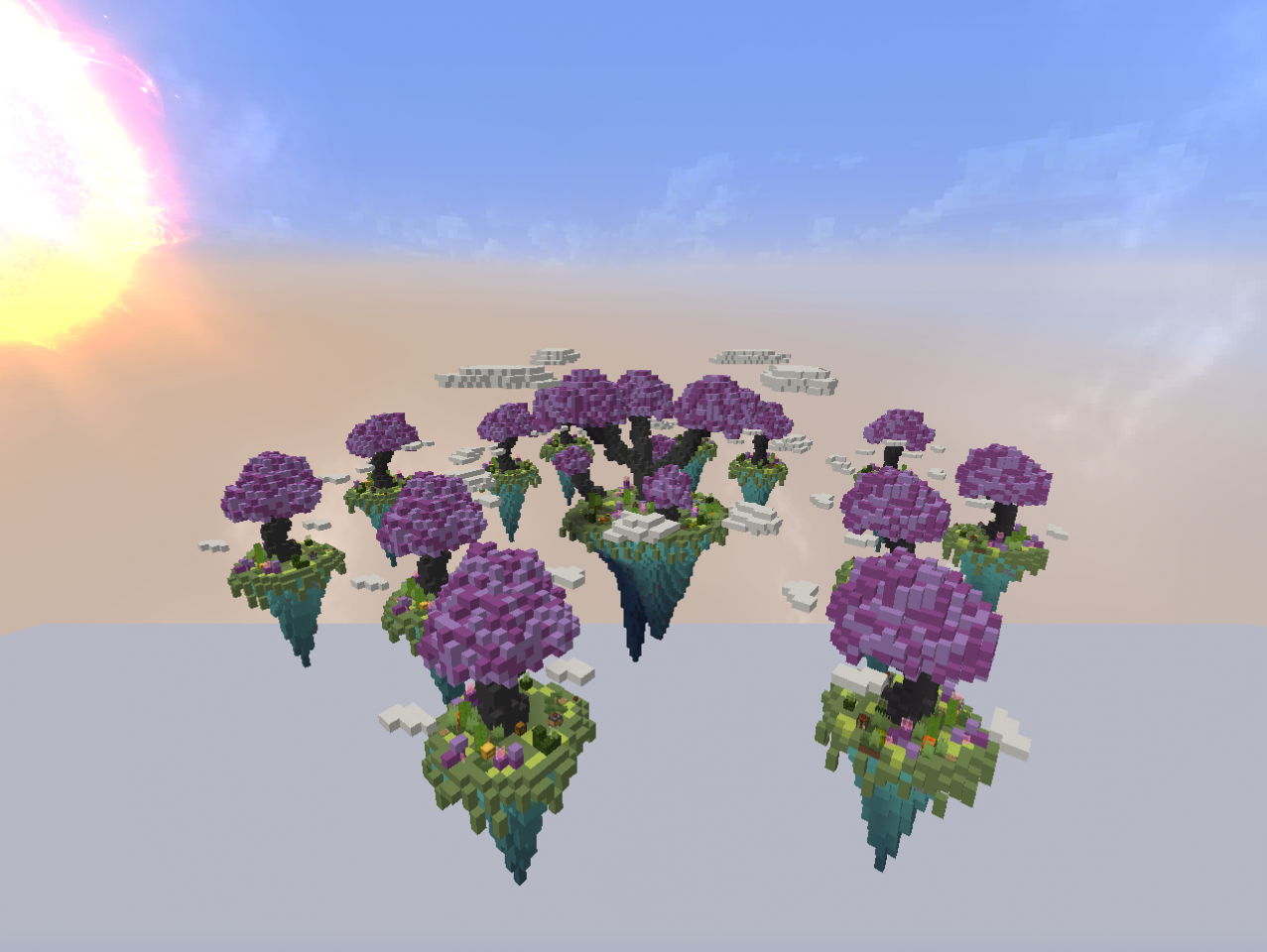 Skywars Map - Heaven Themed Minecraft Map