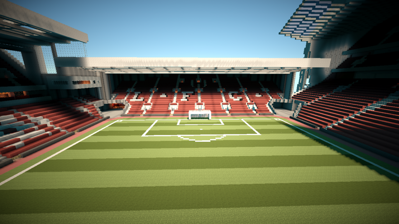 Anfield Stadium Minecraft Map