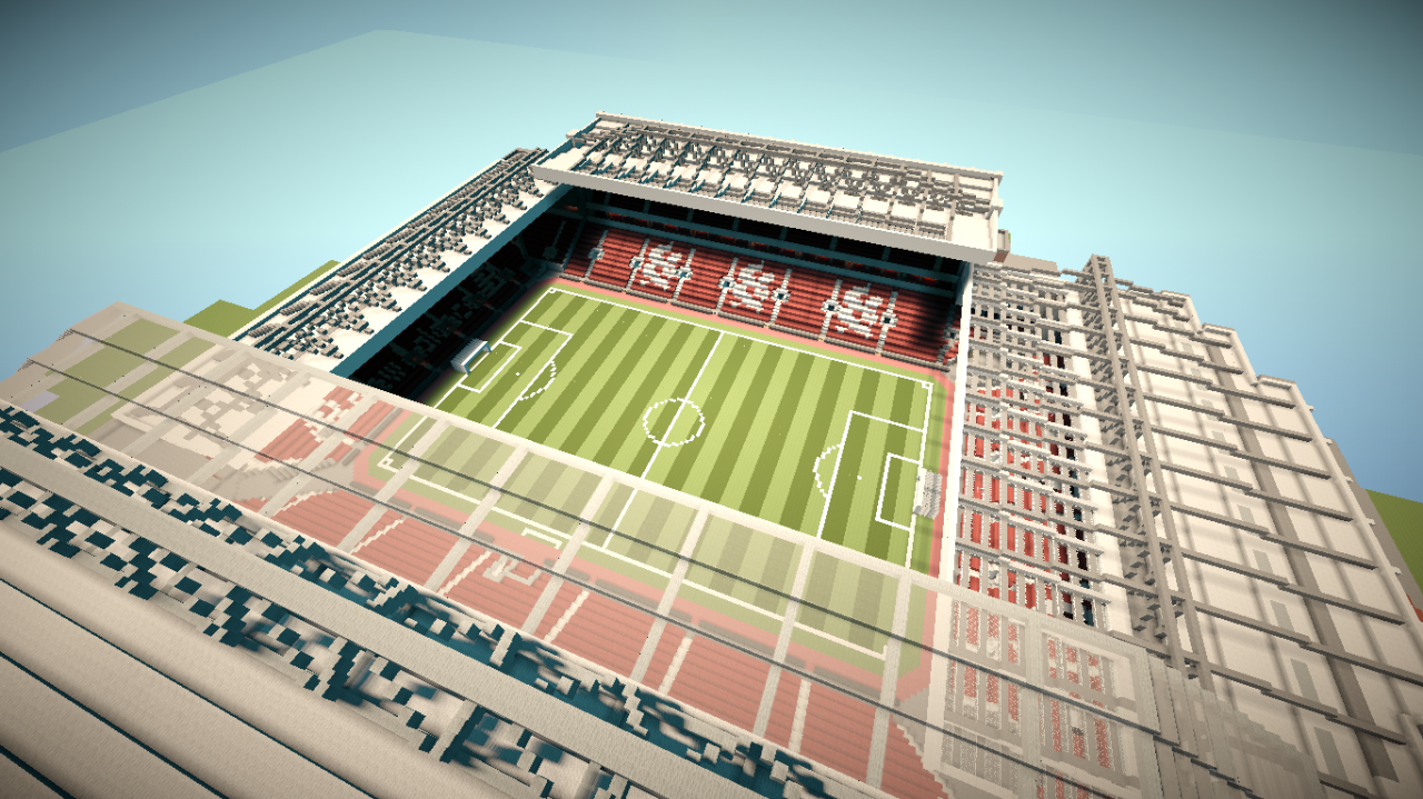 Anfield Stadium Minecraft Map