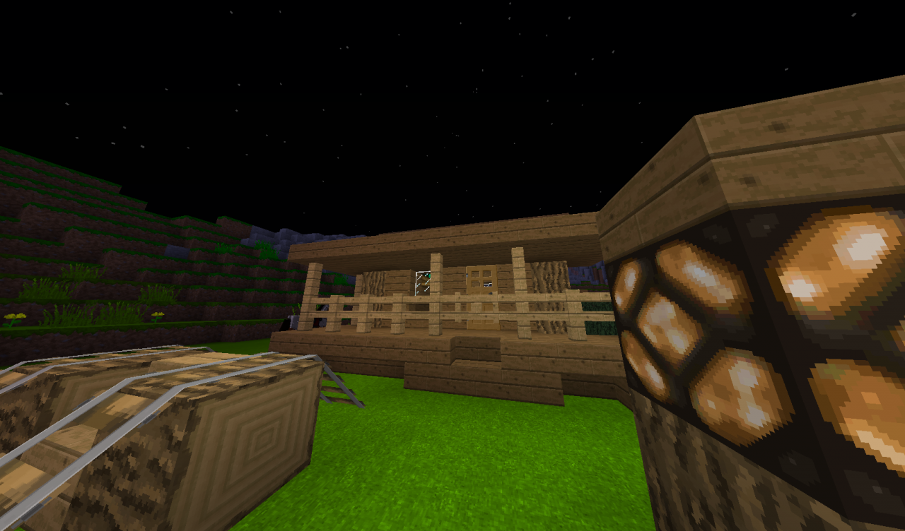 Simple Starter House Schematic │ by Keralis Minecraft Map