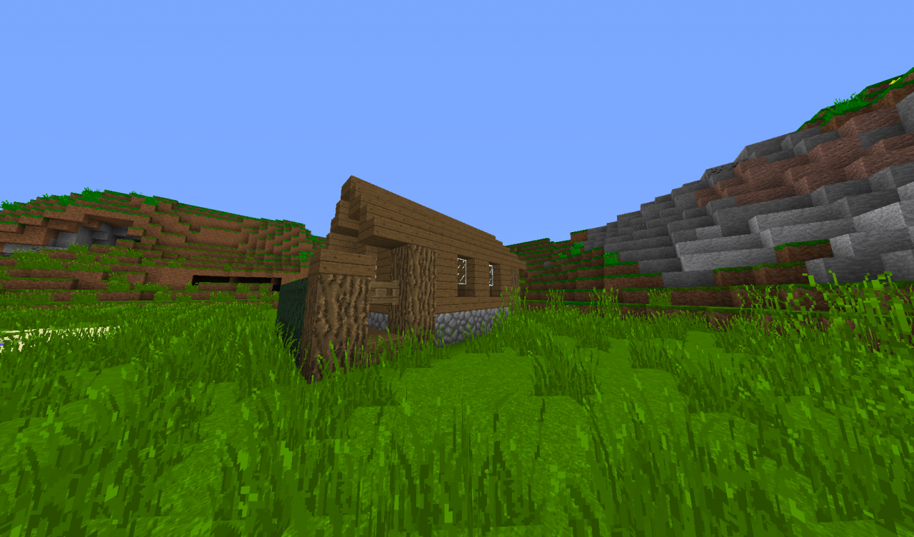 Simple Starter House Schematic │ by Keralis Minecraft Map