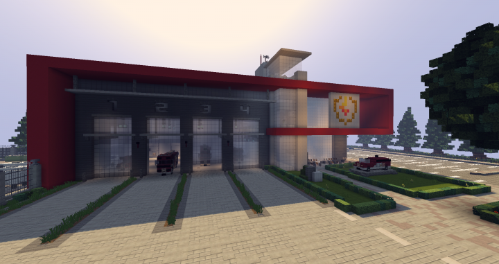 Fire Department Minecraft Map