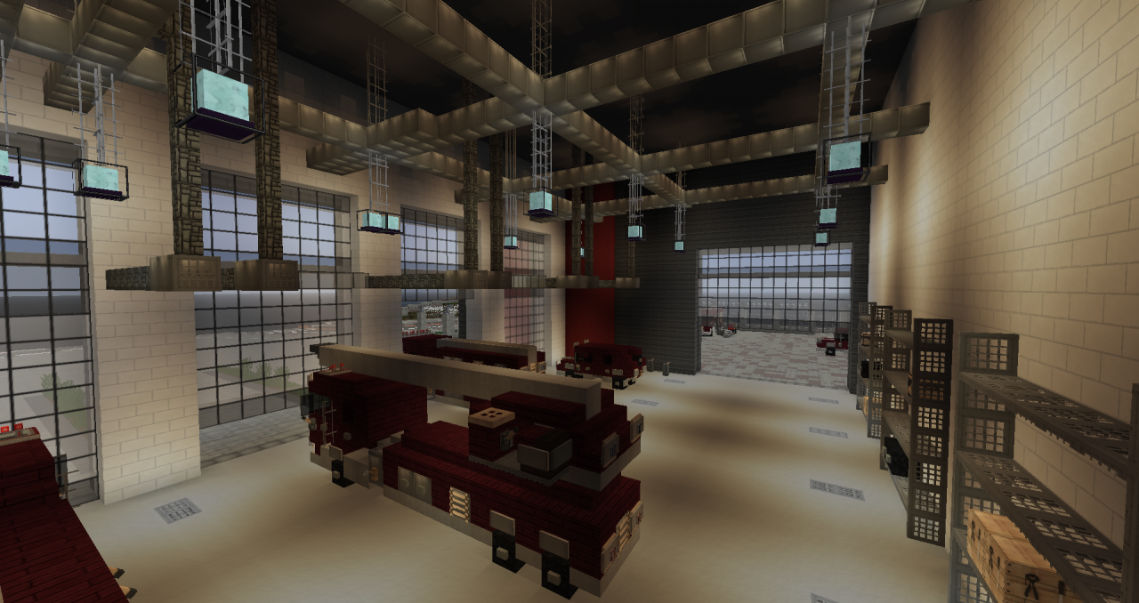 Fire Department Minecraft Map