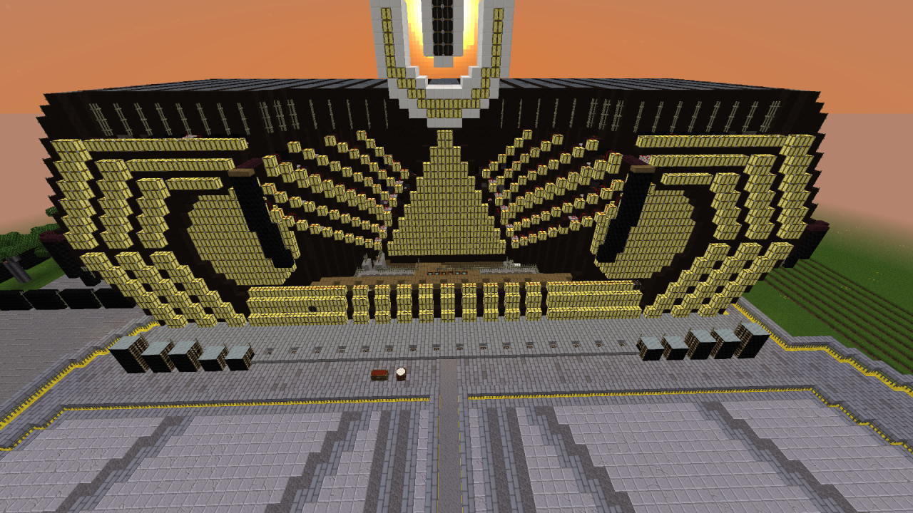 Ultra Music Festival 2016 All Stages Minecraft Map