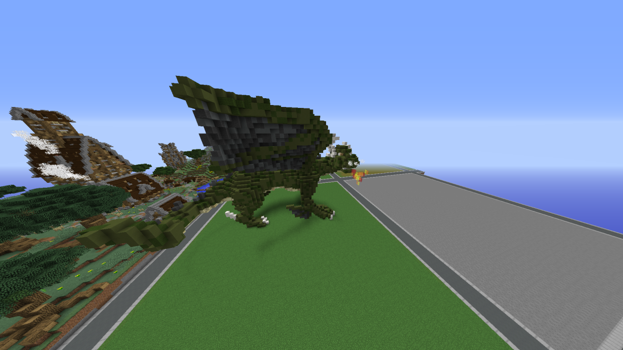 Dragon Minecraft Map