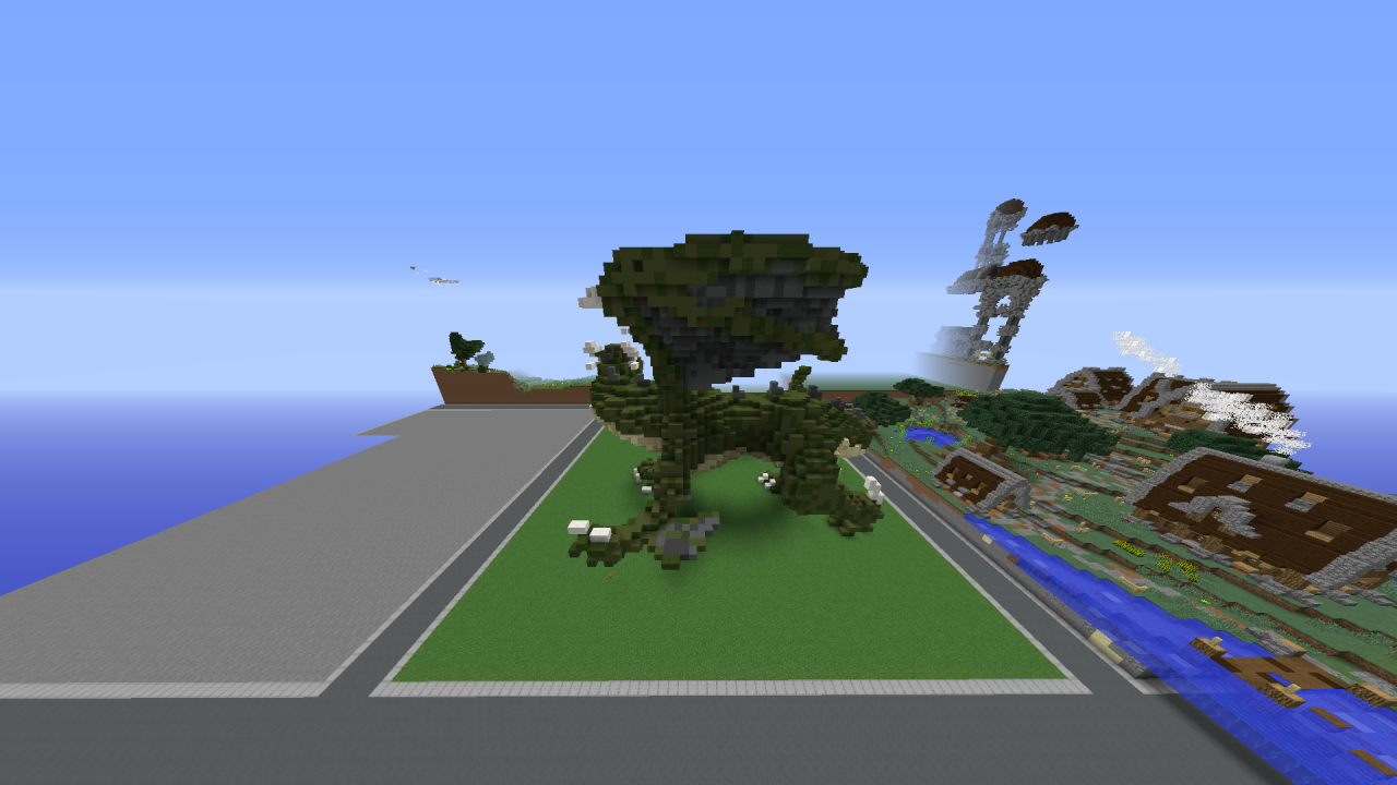 Dragon Minecraft Map