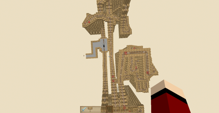 Extreme Realistic coaster Minecraft Map