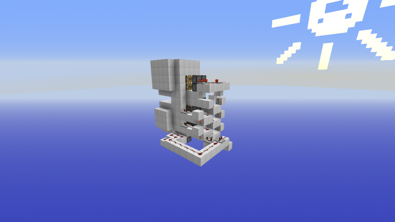 HIPPIHEMM0's Hidden Elevator Design Minecraft Map