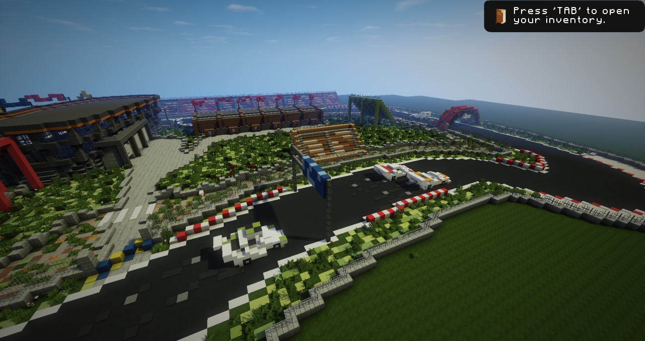 Race Track! Minecraft Map