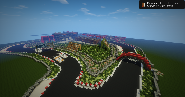 Race Track! Minecraft Map