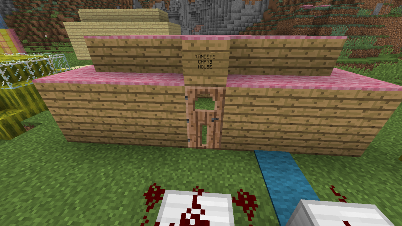 my fan made high school Minecraft Map