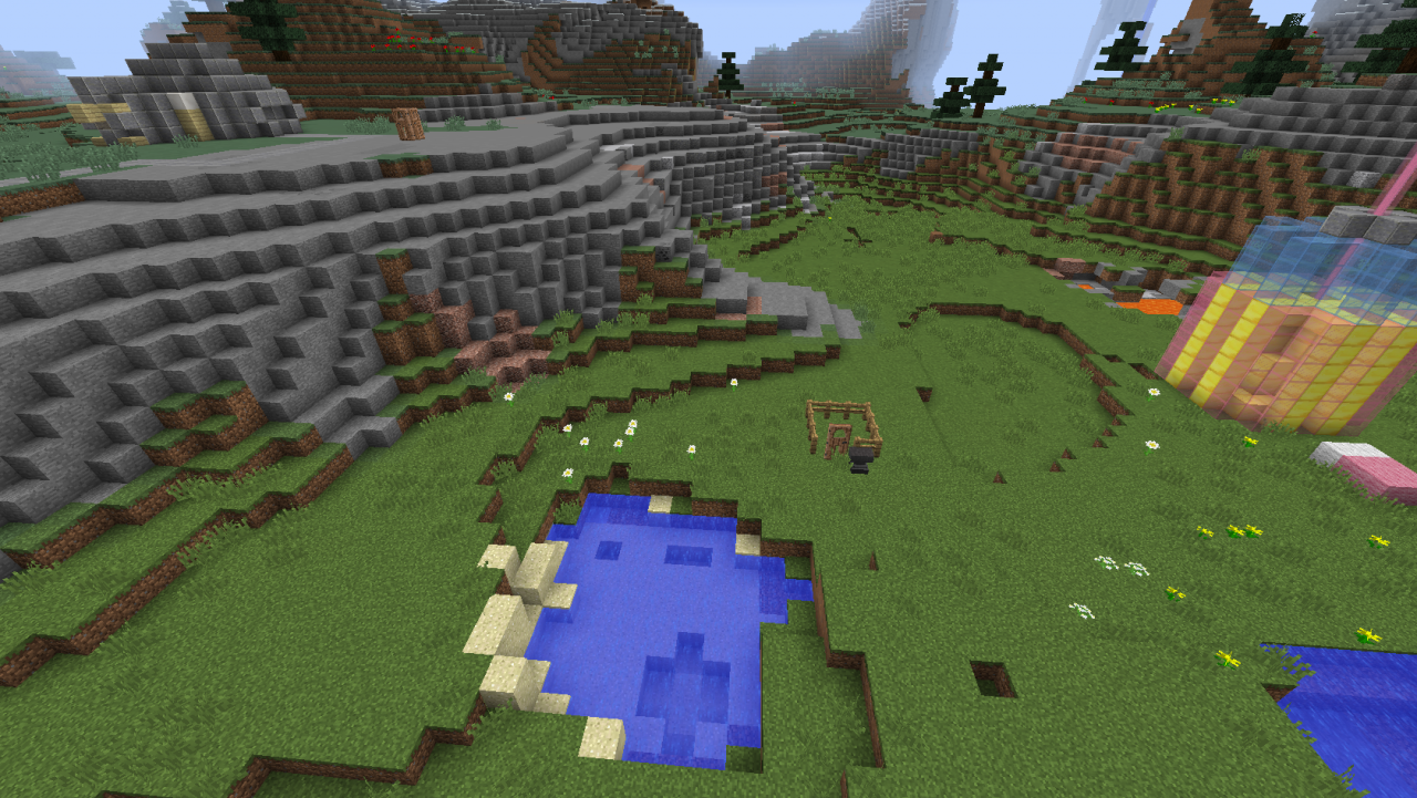 my fan made high school Minecraft Map