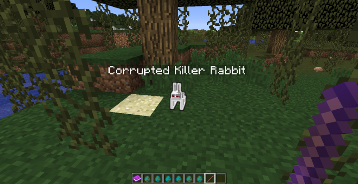 Corrupted Worlds in One Command Minecraft Map