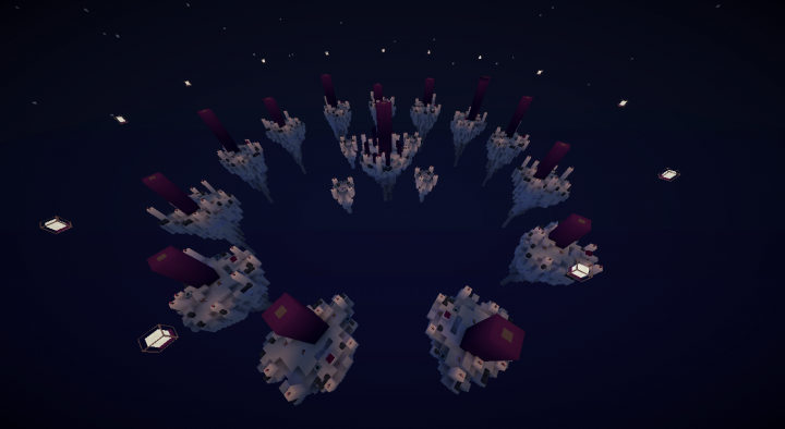 Sky Wars | THE END Minecraft Map