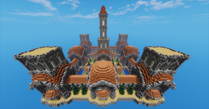 Terracotta Square Minecraft Map