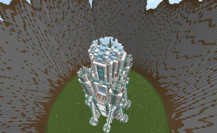 Build Of Majoras | Futuristic / Sci-fi Build Minecraft Map