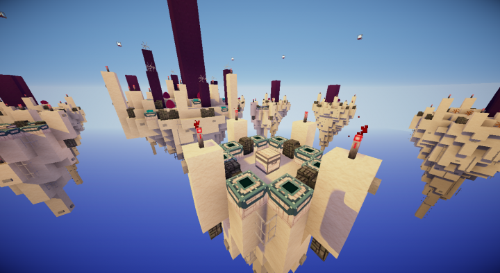 Sky Wars | THE END Minecraft Map